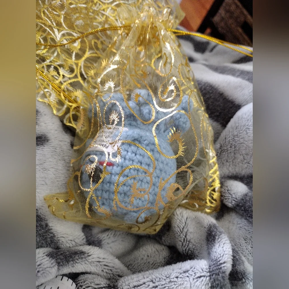 Accents | New Positive Blue Crochet Octapus 3x3 Go Do Your Thing | Poshmark